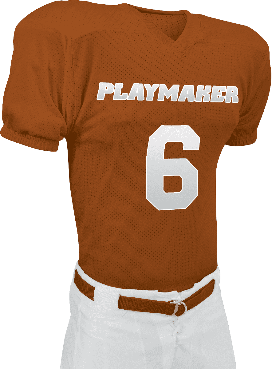 Champro Adult Pro Football Jersey Texas Orange Medium - Walmart.com