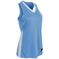 Champro BBJ32 Icon Women's Basketball Jersey - Light Blue White ...