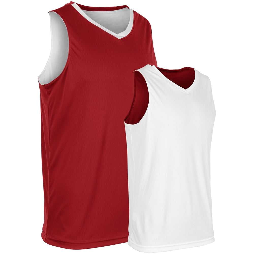 Champro BBJ33 Victorious Men's and Youth Basketball Jersey - Scarlet ...