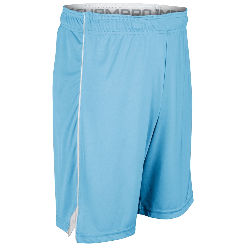 Champro BBS23 Elite Basketball Short - Light Blue White - Walmart.com