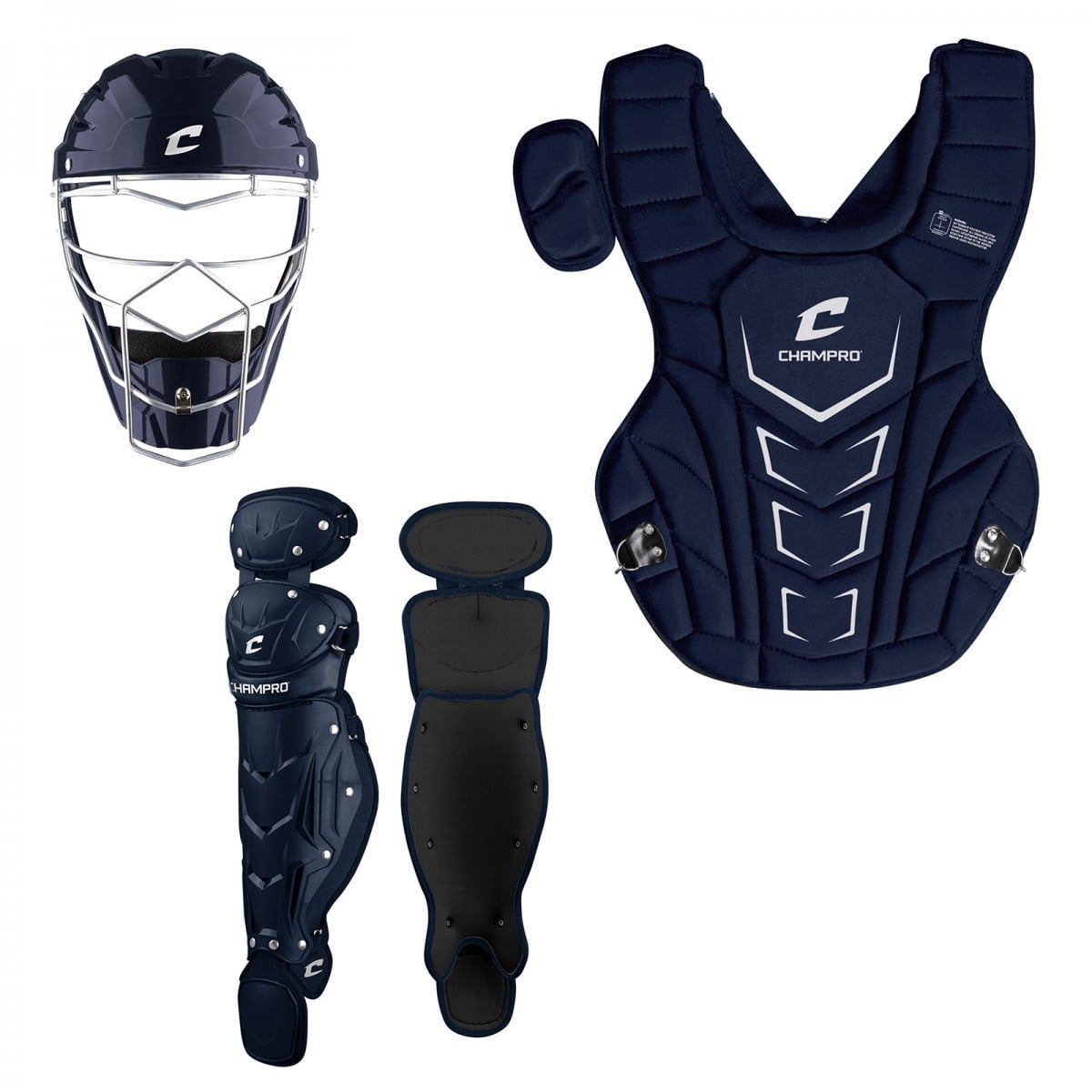 Champro CBSN2 Optimus MVP Plus Catchers's Kit - Navy - Walmart.com