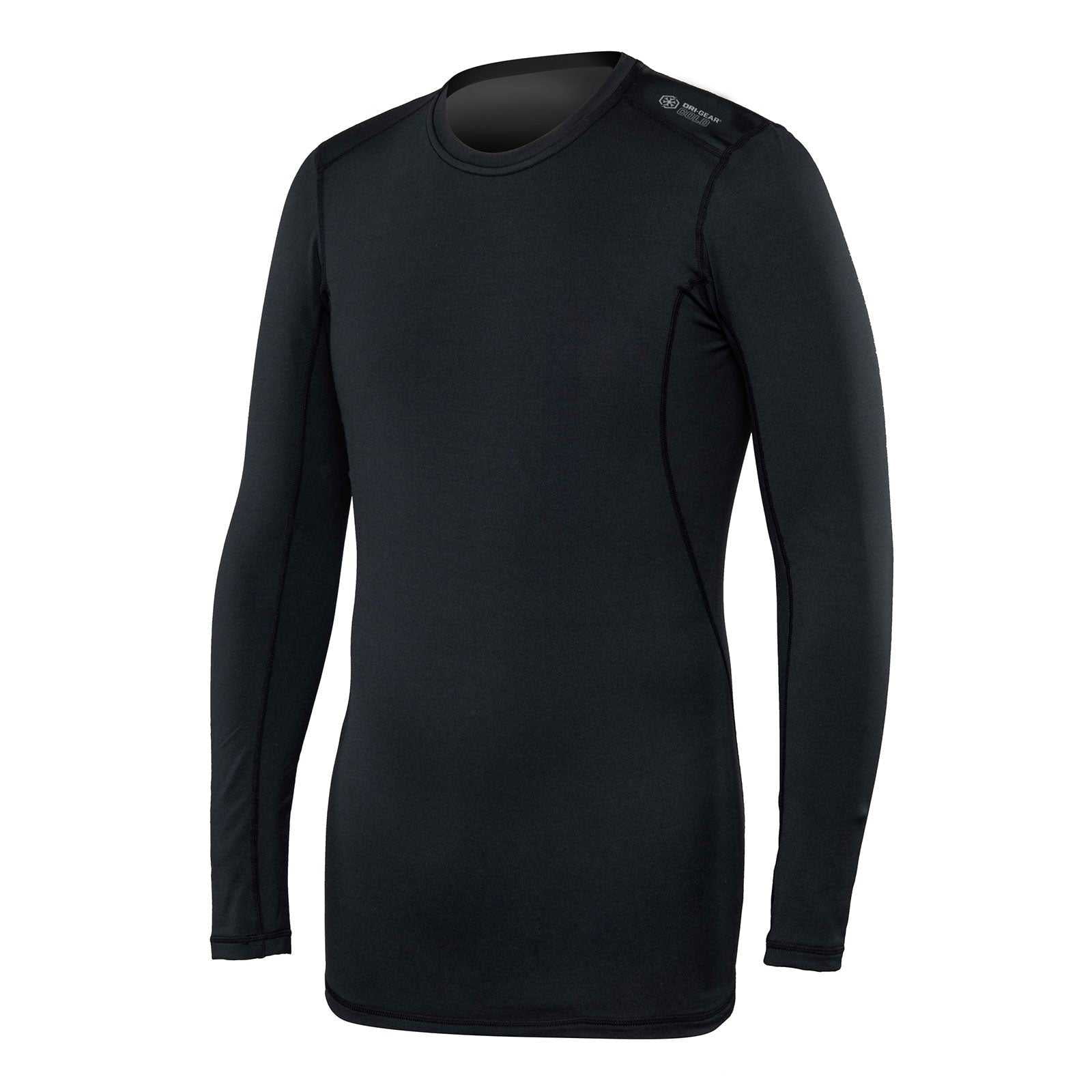 Champro Cold Weather Compression Crew Neck Long Sleeve Shirt Black ...