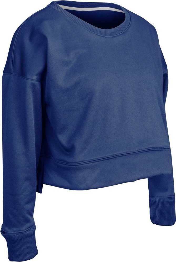 Champro FLC5 Lineup Fleece Women's Crop Crew - Light Blue - Walmart.com