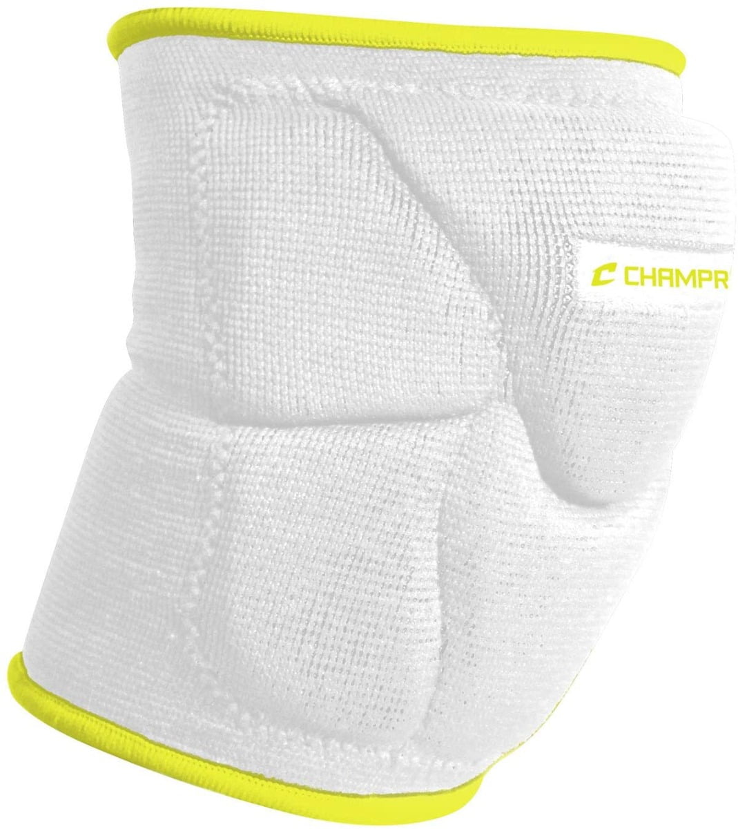 Champro Pro Plus Low Profile Knee Pad White Optic Yellow SM - Walmart.com