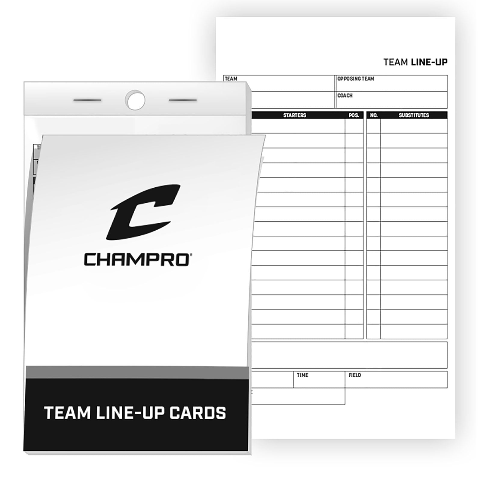 Champro Sports Versatile Line-up Cards for Baseball/Softball, Pack of ...
