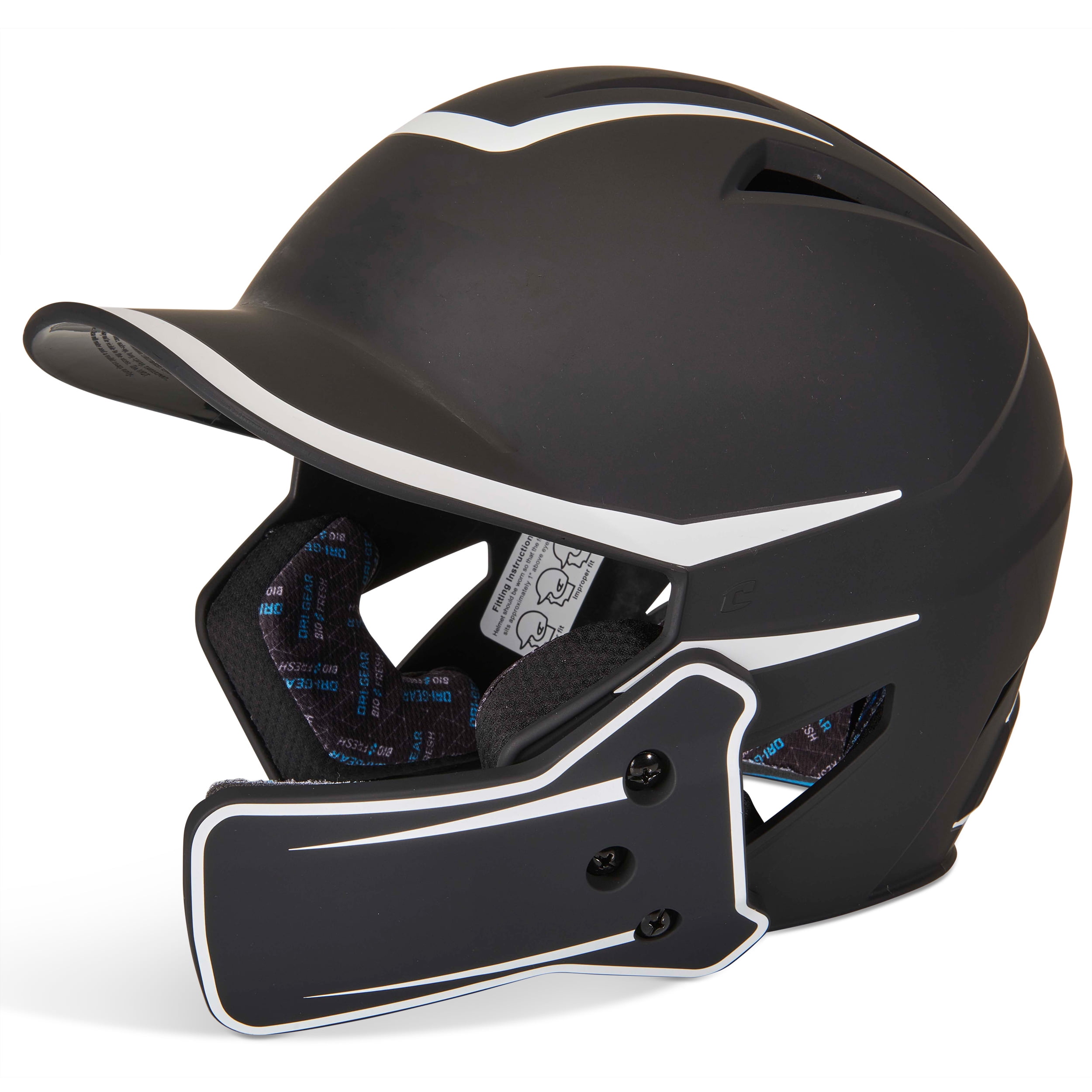 Champro Sports HX Legend Plus Youth Batting Helmet W/Universal Jaw ...