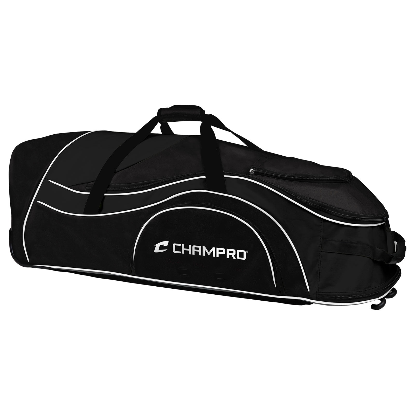 Champro Sports Pro-Plus Catcher's Roller Bag, Black - Walmart.com