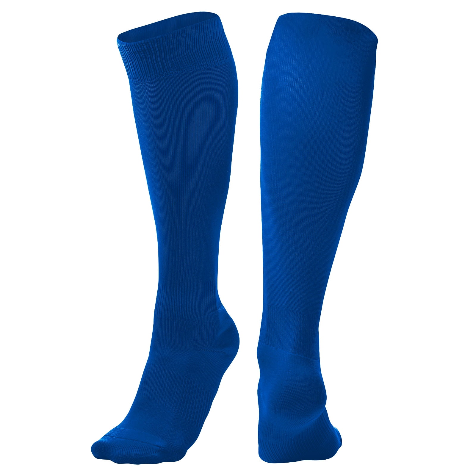 Champro Sports Professional Athletic Socks, 1 Pair, Large, Royal ...