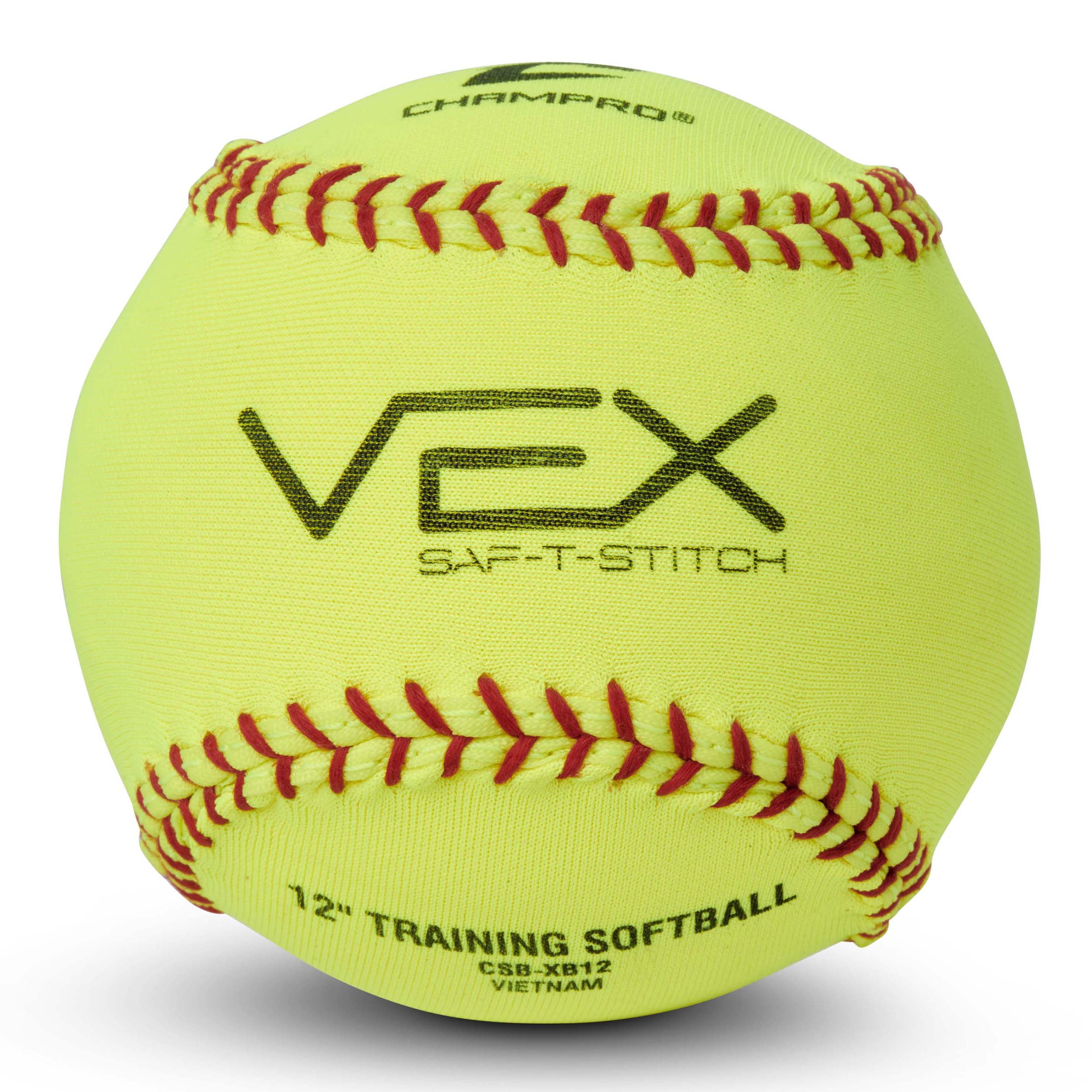 Free Shipping! CHAMPRO Vex 12" Softballs 12 Pack - Indoor Training with ...