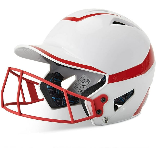 Champro Youth Hx Rise Pro Fastpitch Softball Batting Helmet Scarlet ...