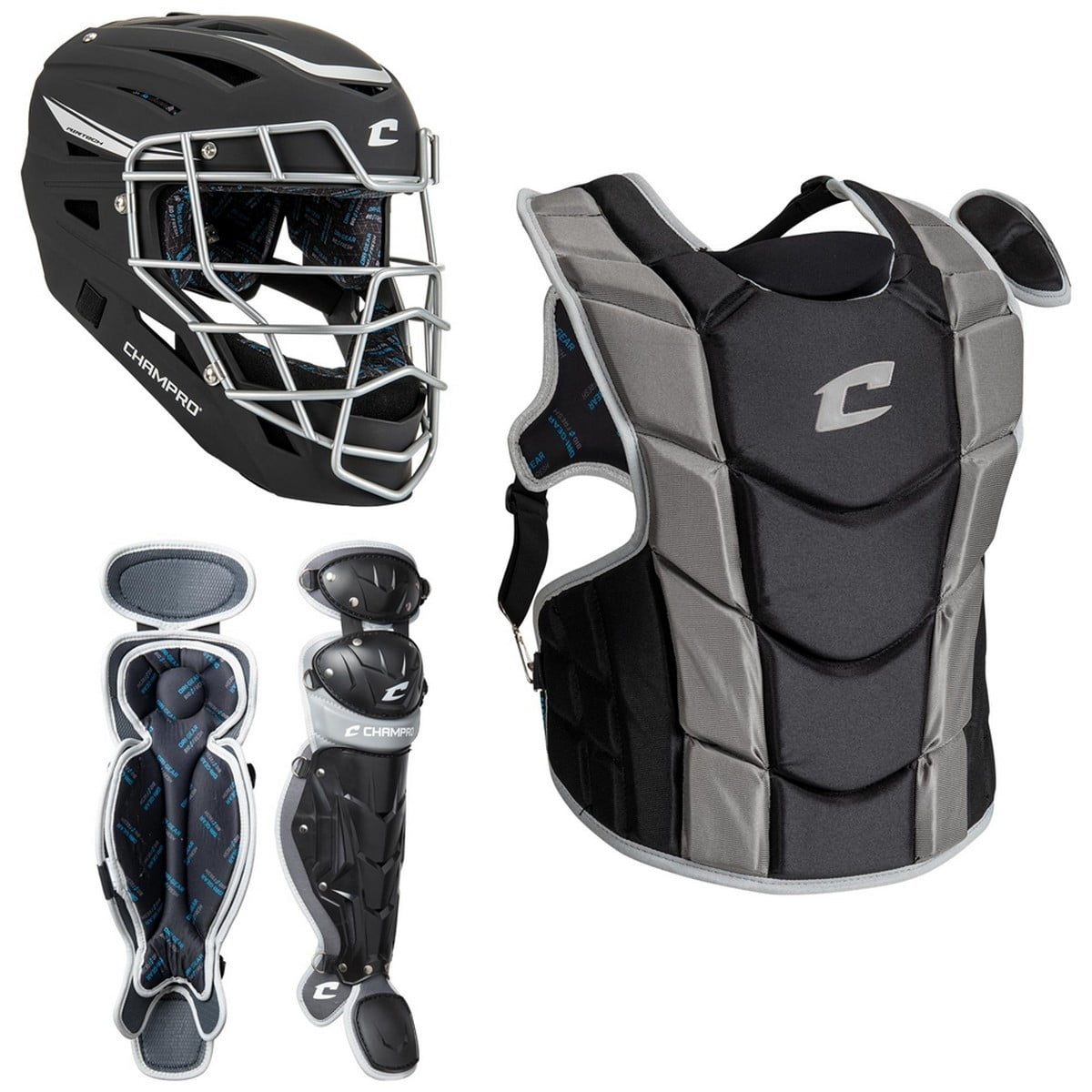 Champro Youth Optimus Pro Fastpitch Softball Kit (9-12) Black - Walmart.com