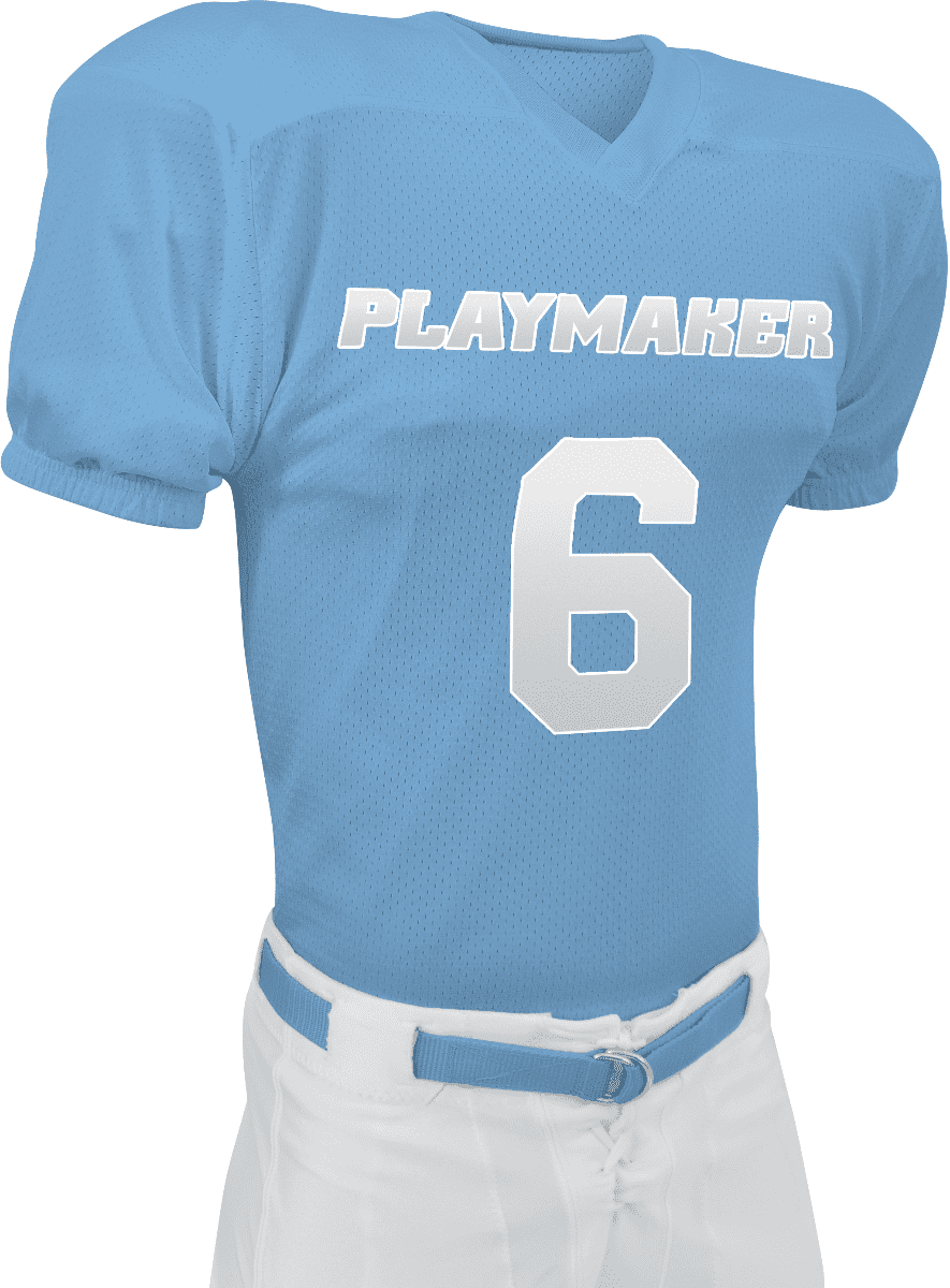Champro Youth Pro Football Jersey Light Blue Medium - Walmart.com