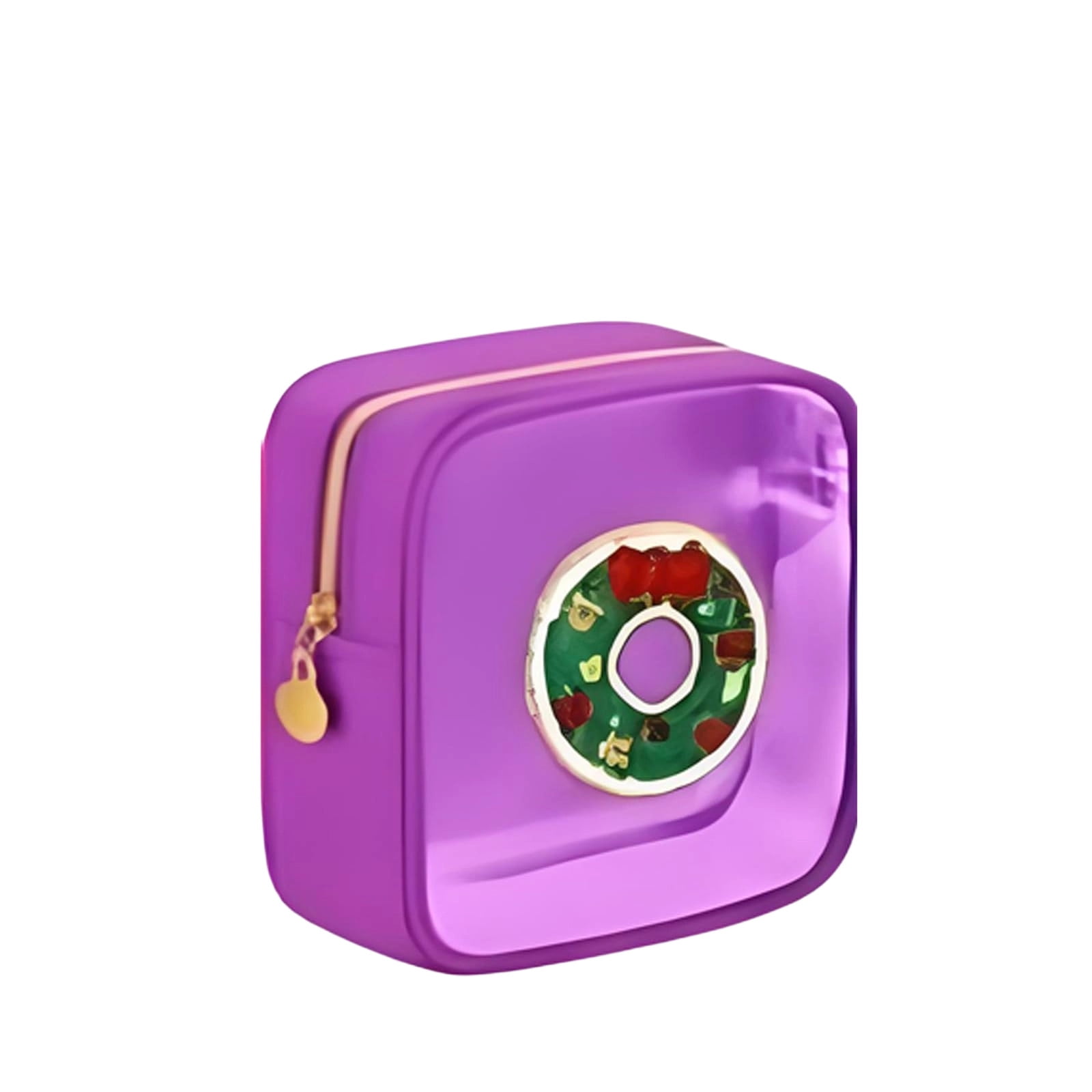 Chanana 2026 New Mini Christmas Pouches, Clear Christmas Cosmetic Bags ...