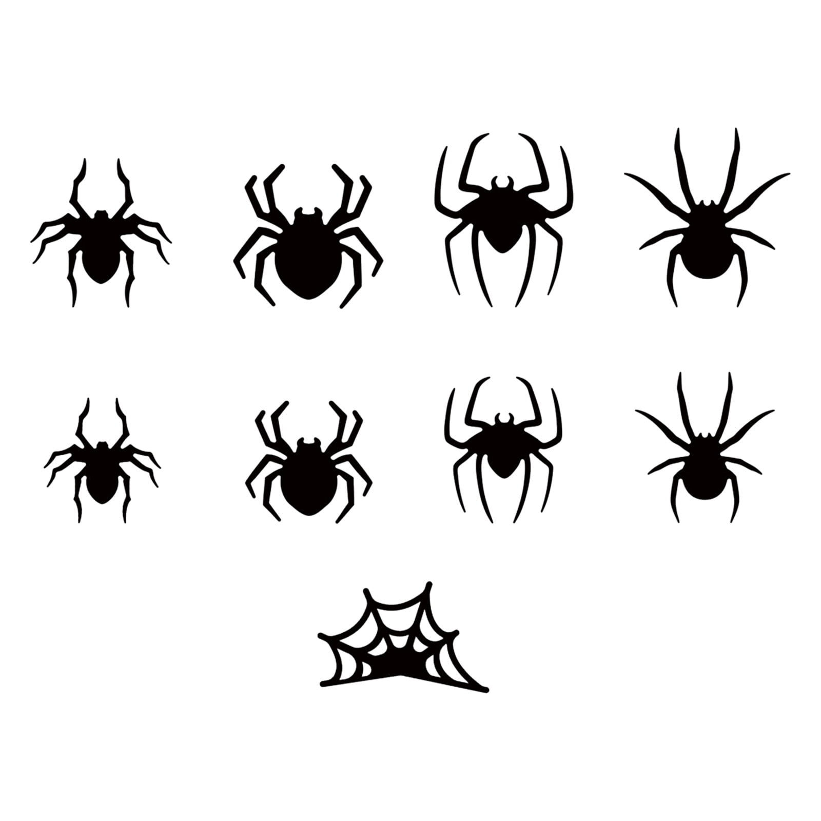 Chanana 3D Spider Design LED Decoration, Halloween Spider Wall Decor ...