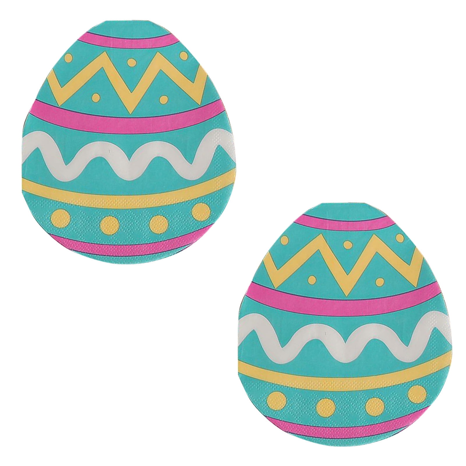 Chanana 40PCS Easter Napkins Bulk Easter Eggs Disposable Paper Napkins ...