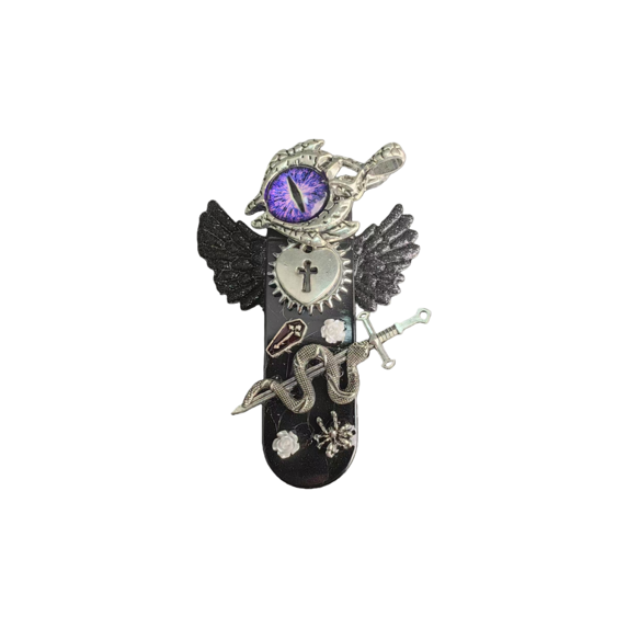 Chanana Angel-Wings Windproof Lighter, Lighters with Gemstone and Cross ...