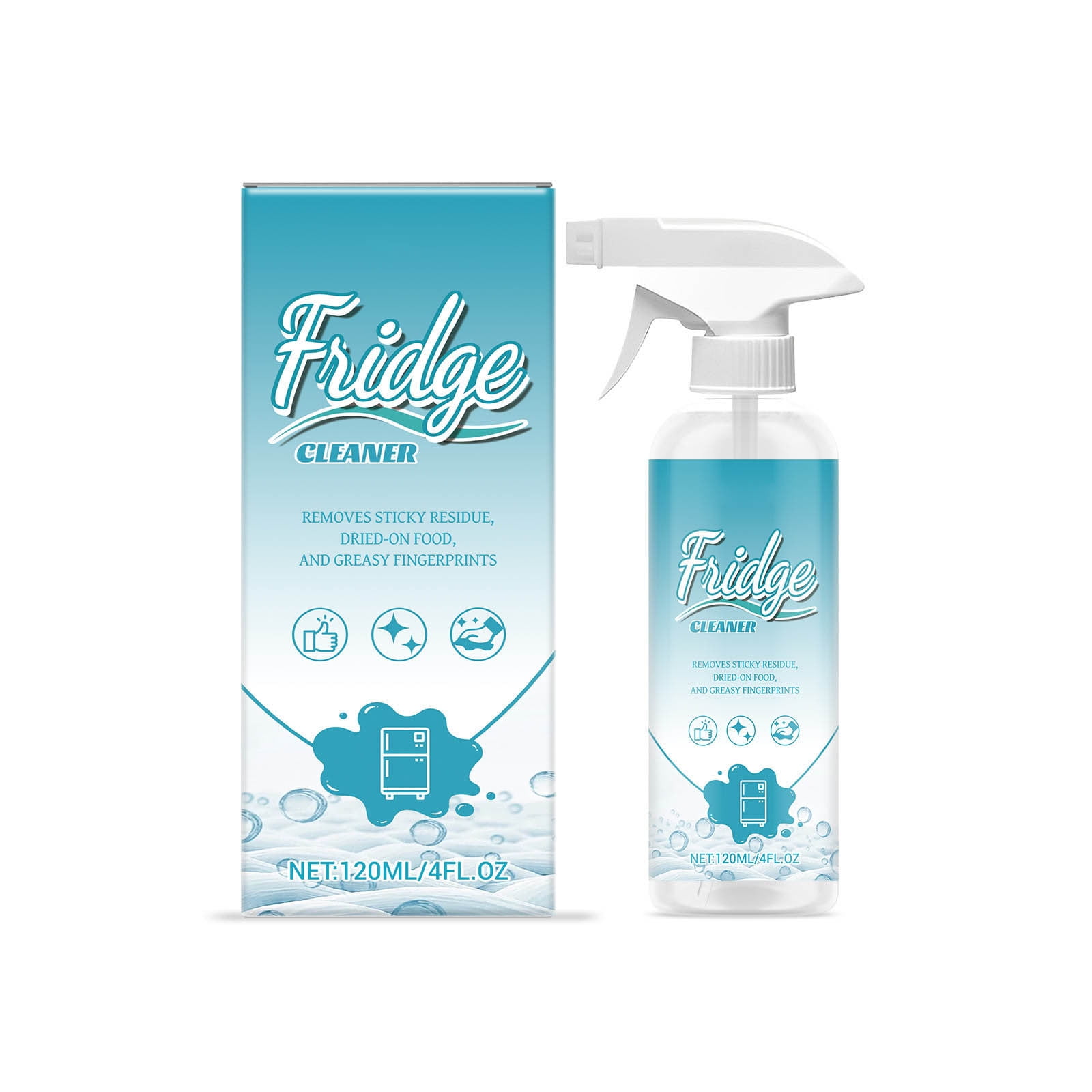 Chanana Fridge Cleaner – Spray Cleans Inside Refrigerator for Spotless ...