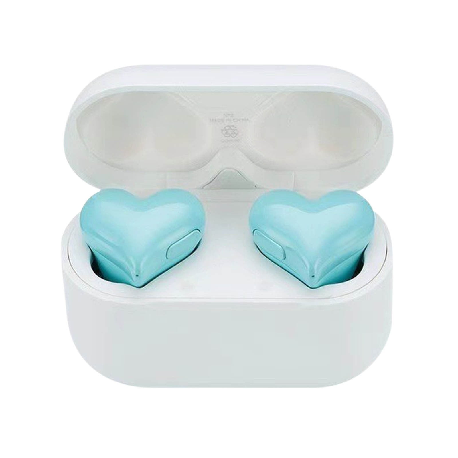 Chanana Heart Shaped Earbuds, Stereo Sound Noise Canceling Earphones ...