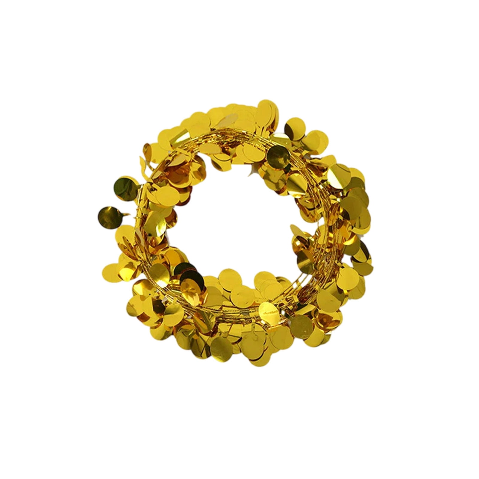 Chanana Shamrock Wire Tinsel Garland,St Patrick's Day Shamrock Tinsel ...