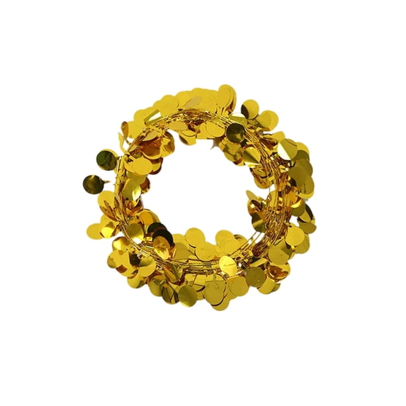 Chanana Shamrock Wire Tinsel Garland,St Patrick's Day Shamrock Tinsel ...