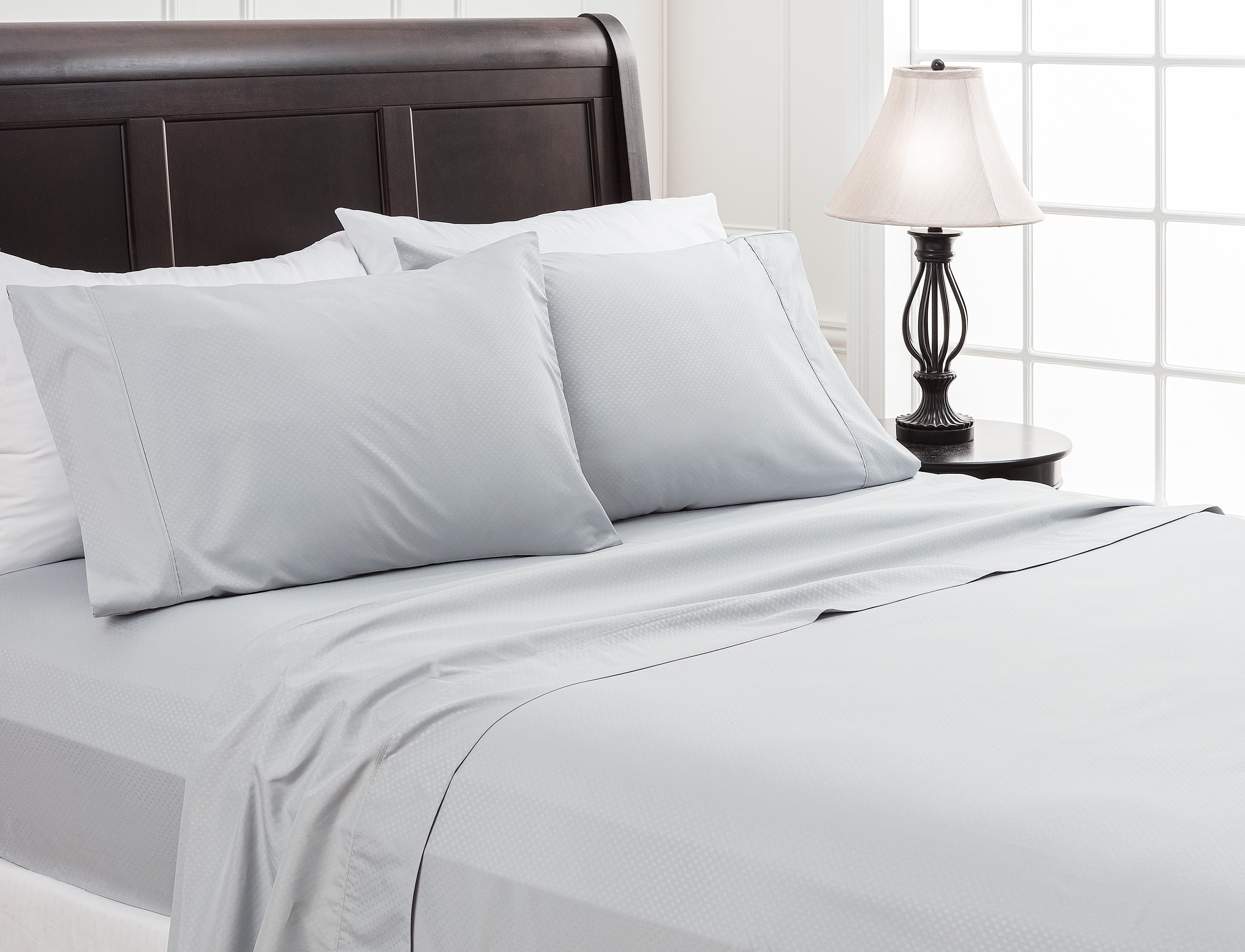 Chanasya 3-Piece Ultra Soft Solid Embossed Checkered Twin Sheets Set ...