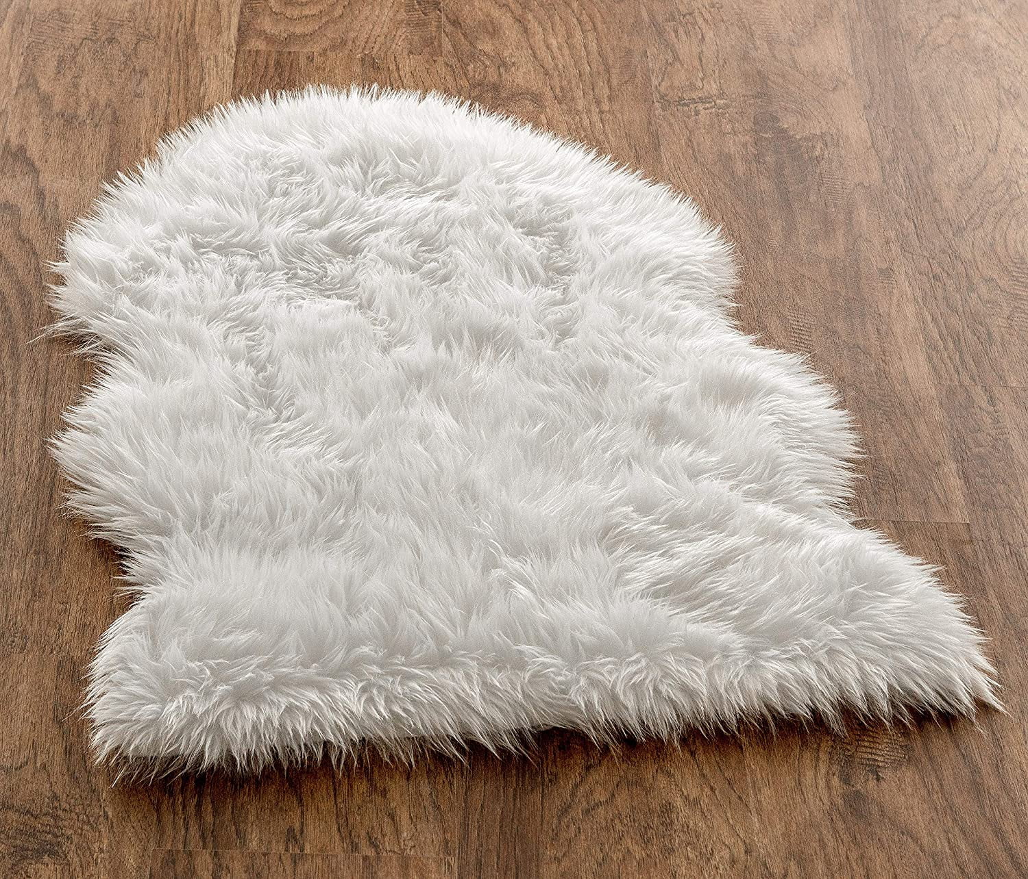 Chanasya Super Soft Faux LongFur Suede Fake Sheepskin for Sofa Couch ...