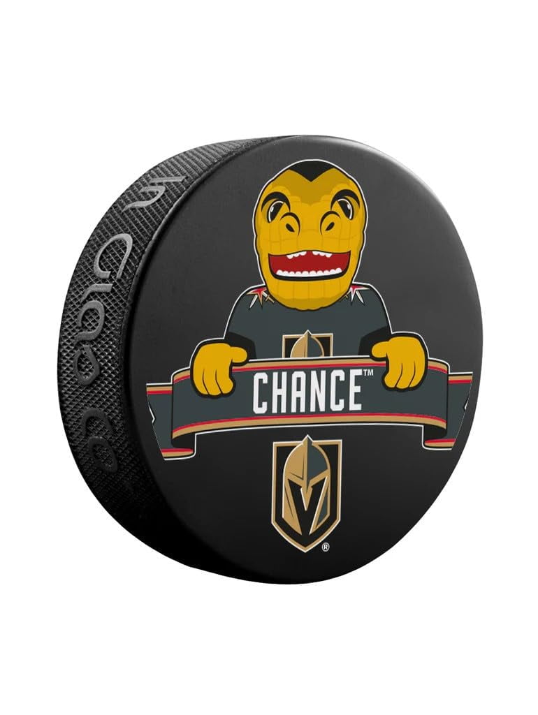 Chance Golden Knights Mascot Officially Licensed Hockey Puck - Walmart.com