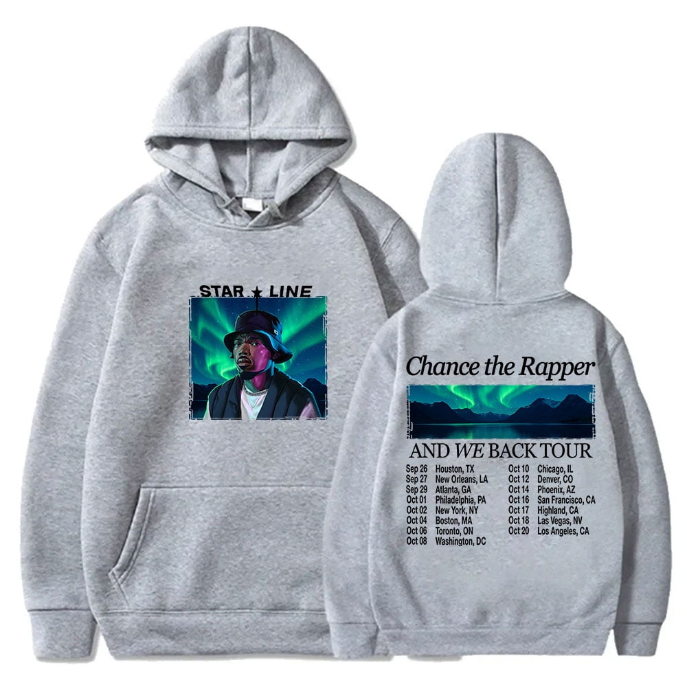Chance The Rapper And We Back Tour Merch Hoodies Women Men HipHop Long ...