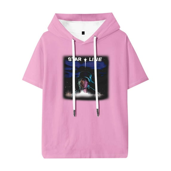 Chance The Rapper Star Line Album Merch Hooded T-Shirts Women Men Short ...