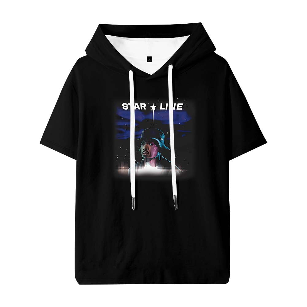 Chance The Rapper Star Line Album Merch Hooded T-Shirts Women Men Short ...