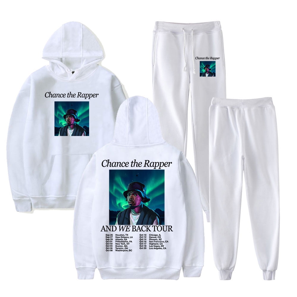 Chance the Rapper And We Back Tour Hoodie Jogger Pants Two Piece Set ...