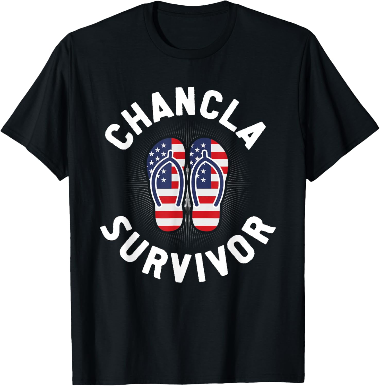 Chancla Survivor Puerto Rican Puerto Rico Funny Spanish T-Shirt ...