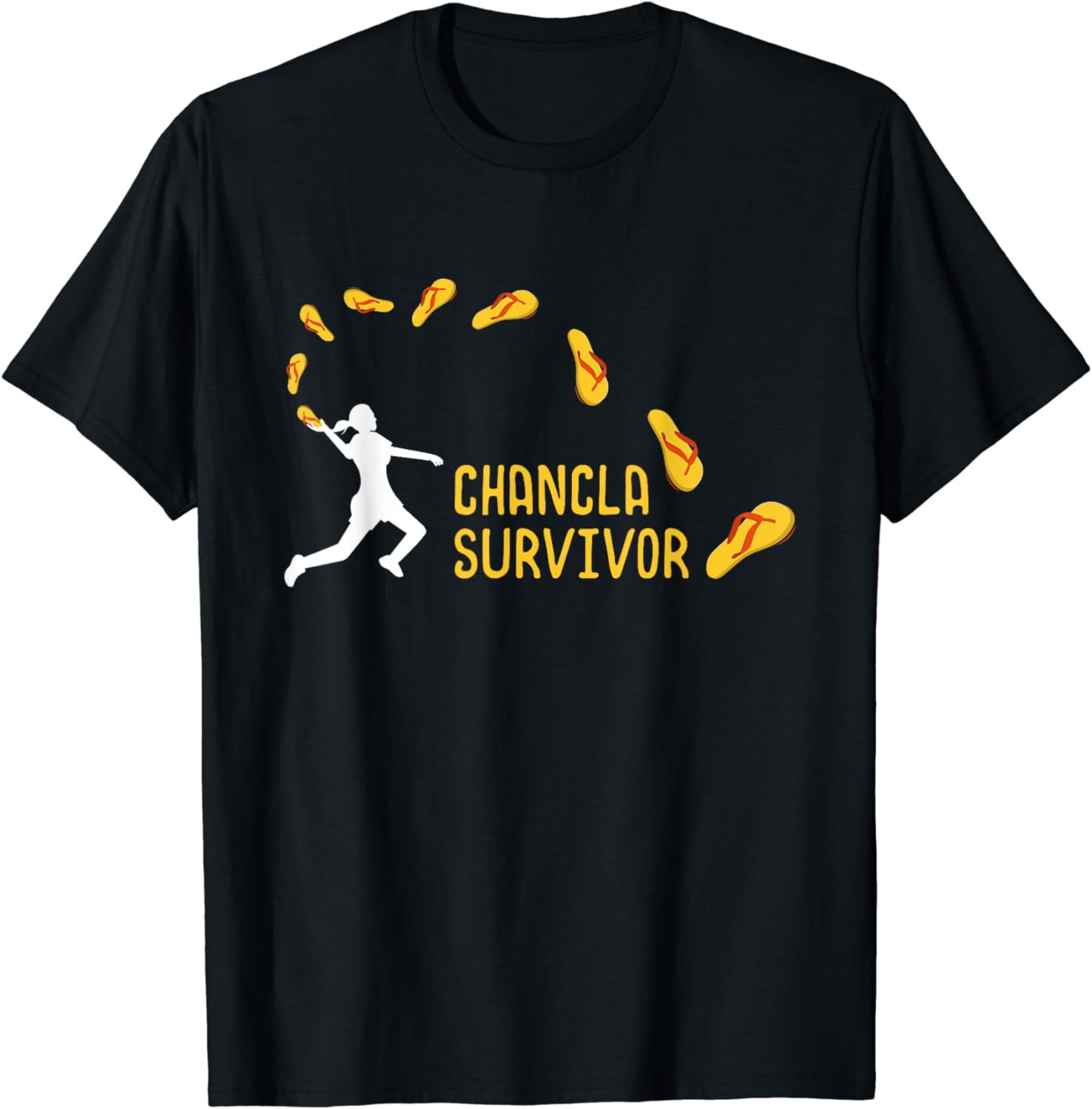 Chancla Survivor T-shirt Funny Spanish Mama Abuela T-Shirt - Walmart.com