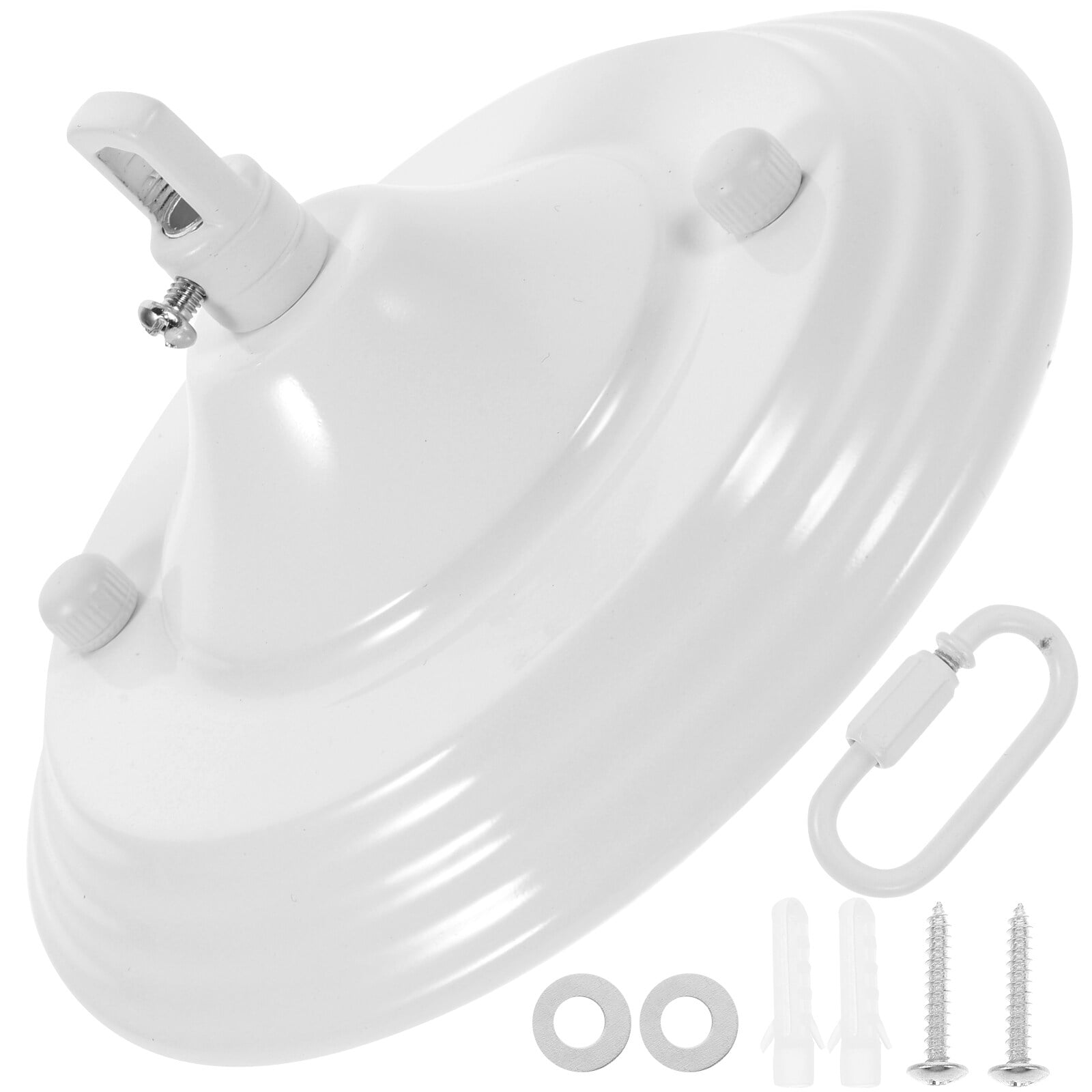 Chandelier Ceiling Chassis Pendant Light Fixture Covers White - Walmart.com