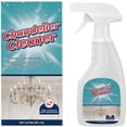 Chandelier Cleaner Spray, Drip Dry No Wipe - for Glass, Crystal ...
