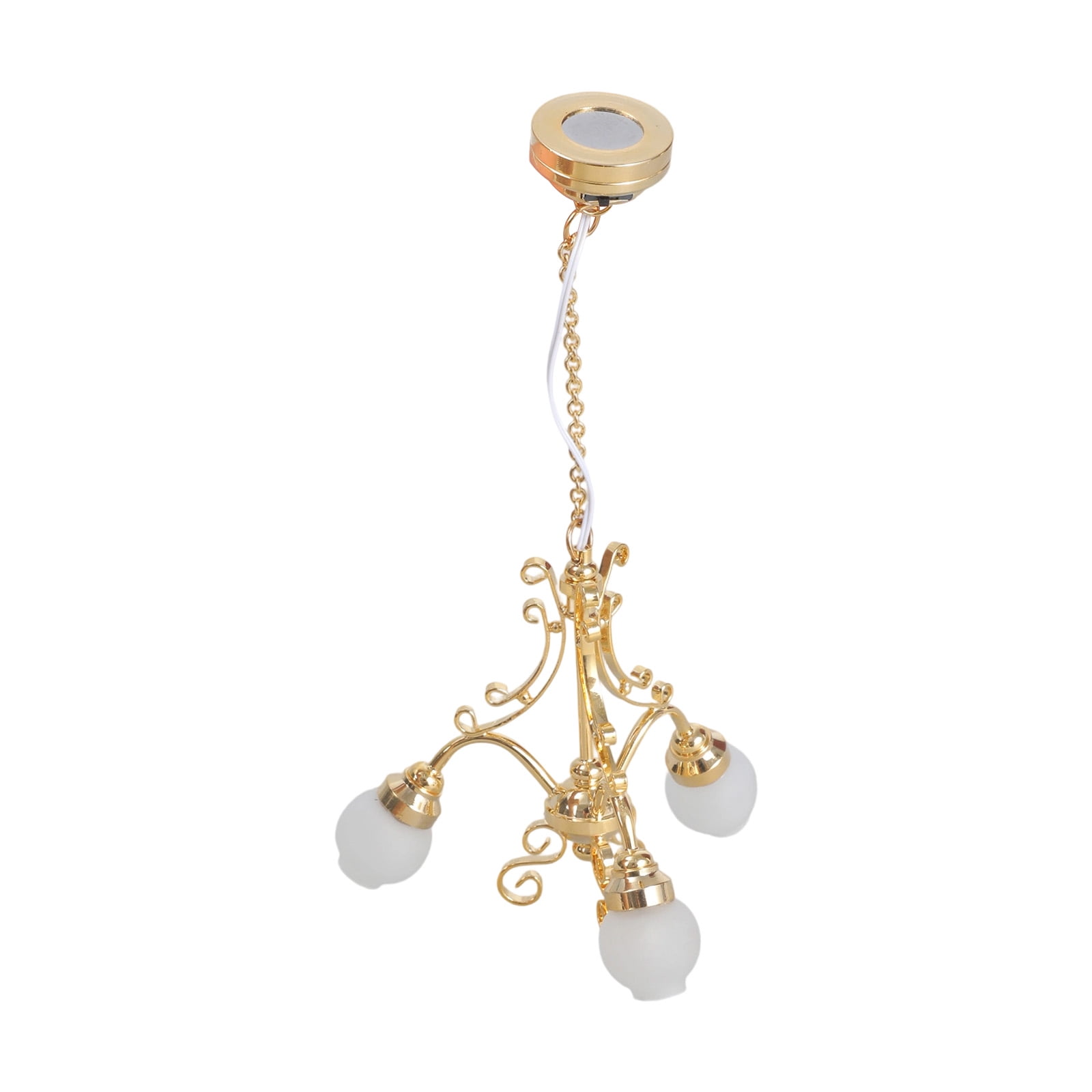 Chandelier Model Bedroom Ceiling Light Miniature Furniture Model ...