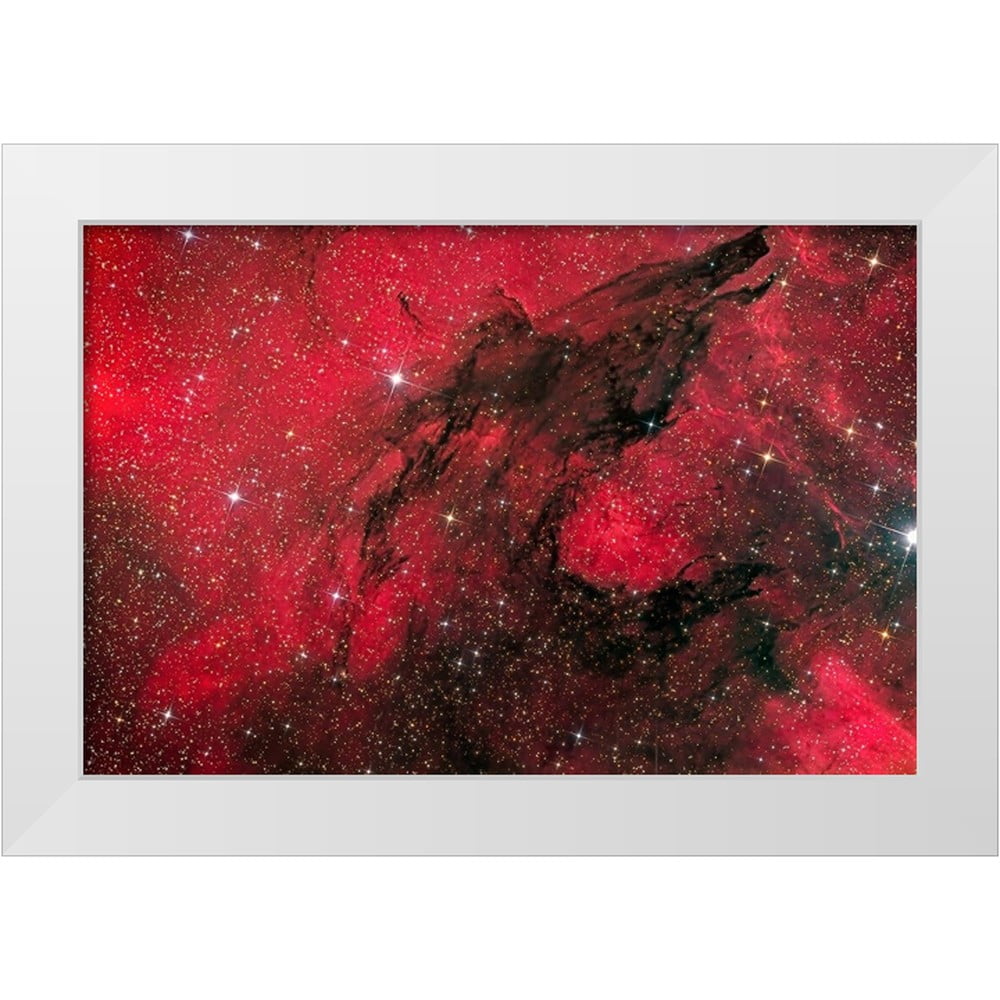 Chander, Vikas 14x11 White Modern Wood Framed Museum Art Print Titled ...