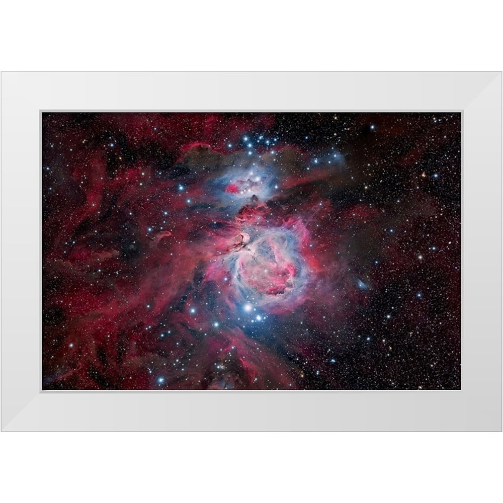 Chander, Vikas 14x11 White Modern Wood Framed Museum Art Print Titled ...