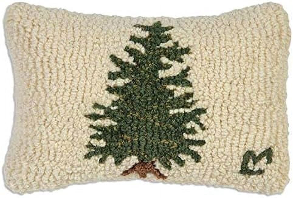 Chandler 4 Corners Artist-Designed Little Tree Hand-Hooked Wool ...
