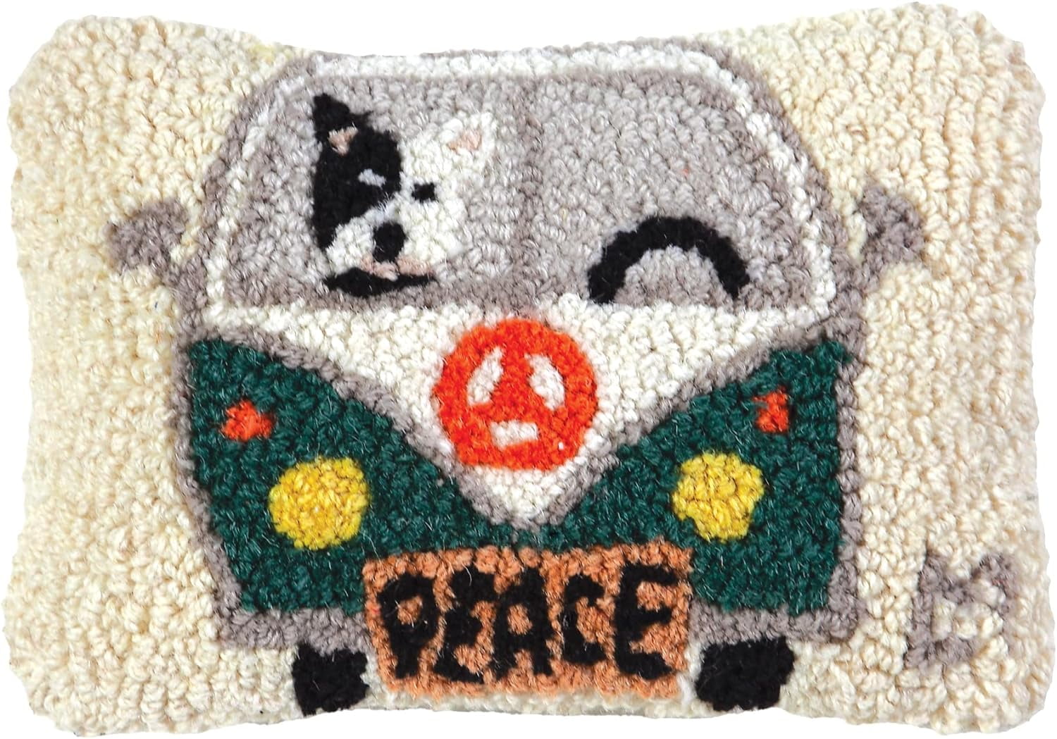 Chandler 4 Corners Hand-Hooked Wool Decorative Throw Pillow | Artist ...