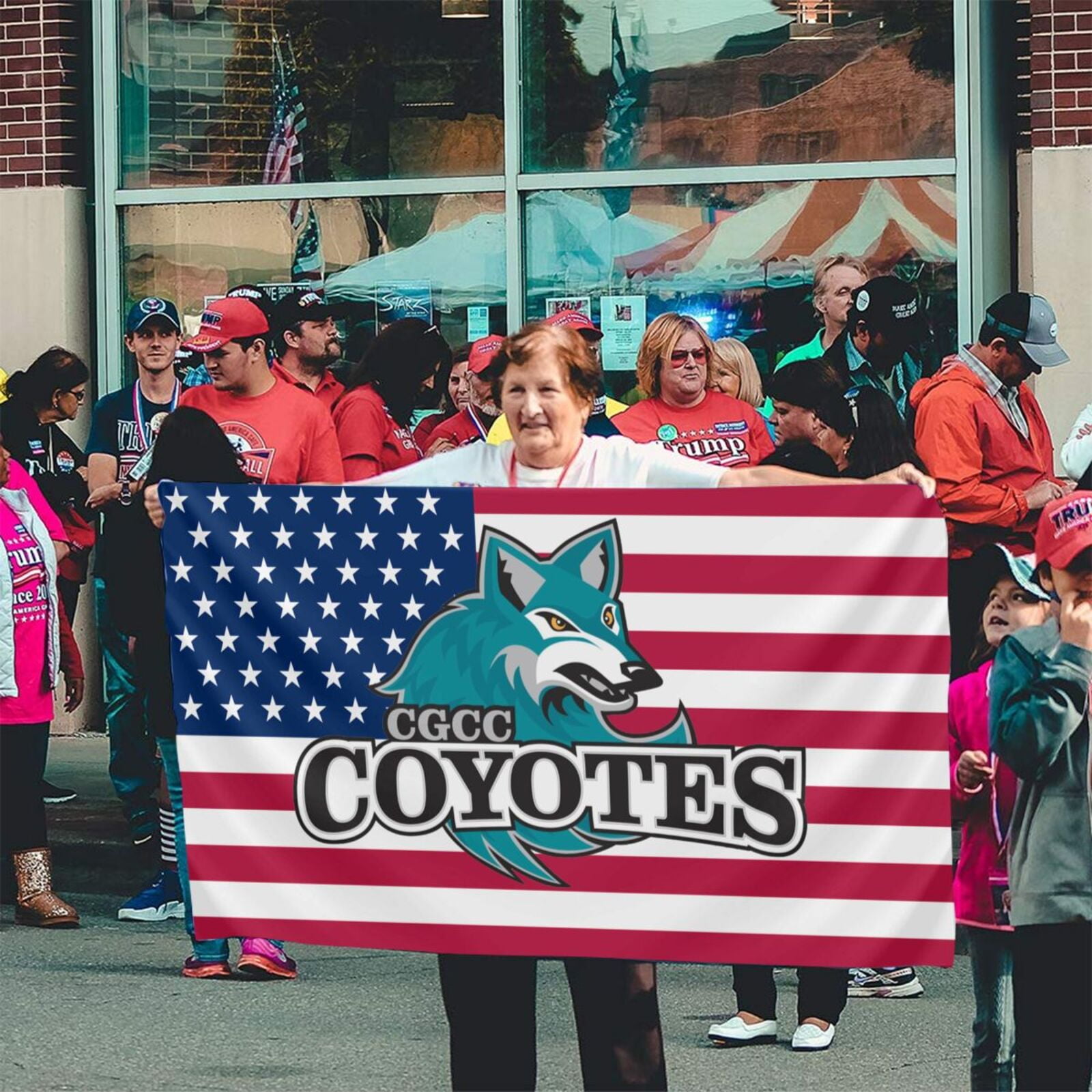 Chandler-Gilbert Community College Logo Banner Breeze Flag Outdoor ...