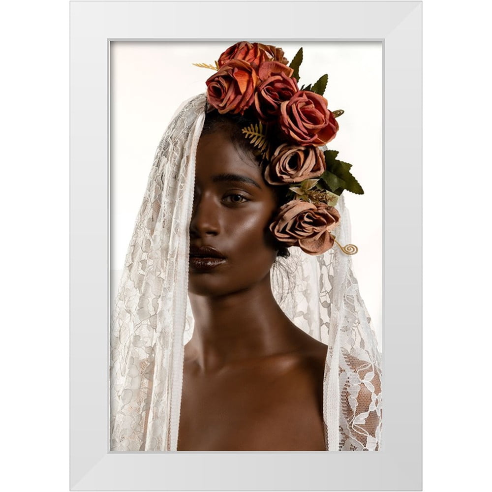 Chandra Das, Jayatu 17x24 White Modern Wood Framed Museum Art Print ...