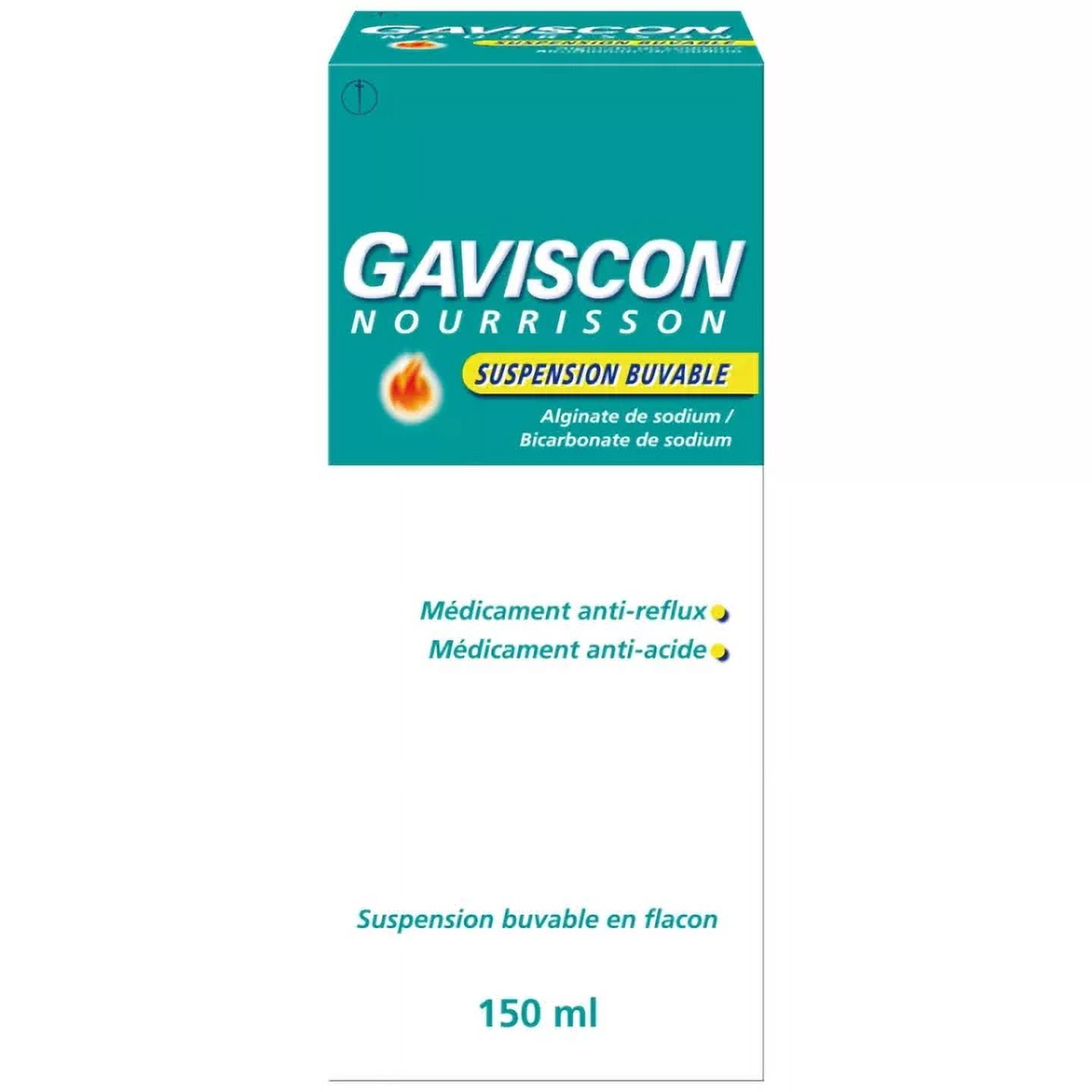 Chandra Llc Gaviscon Infant Oral Suspension Bottle 150ml - Walmart.com