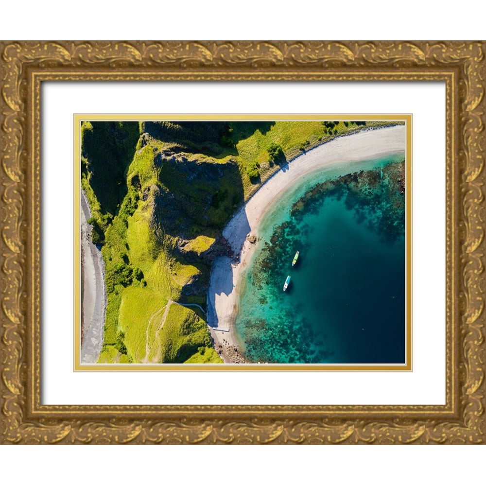 Chandra, Suwandi 24x19 Gold Ornate Wood Framed with Double Matting ...