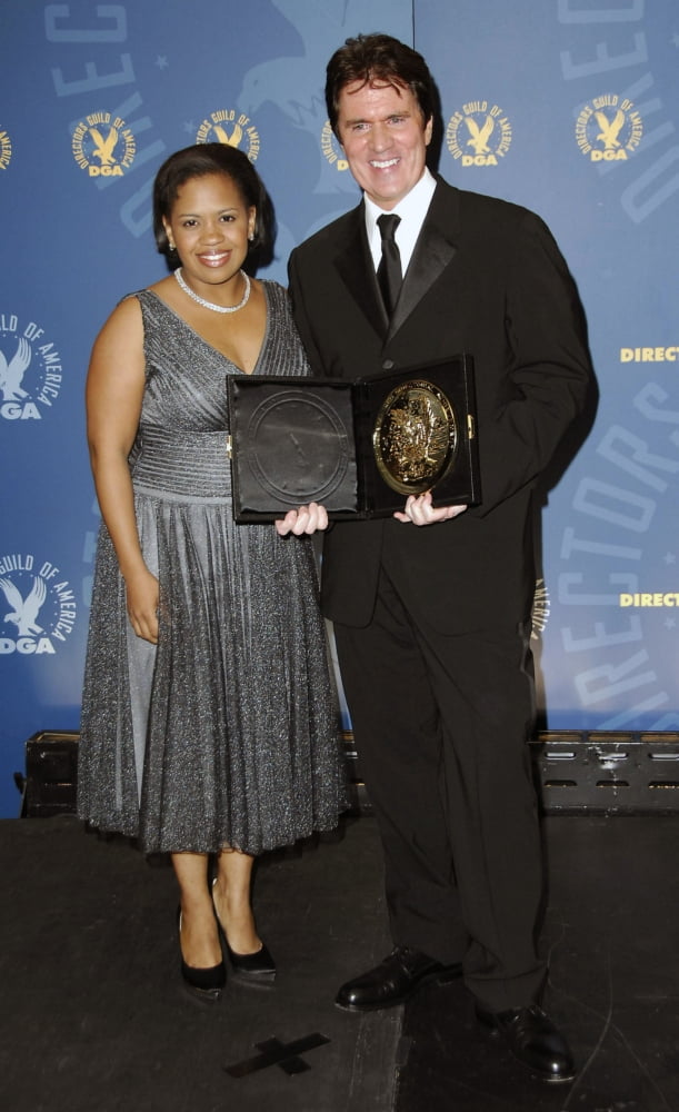 Chandra Wilson Rob Marshall In The Press Room For 59Th Directors Guild ...