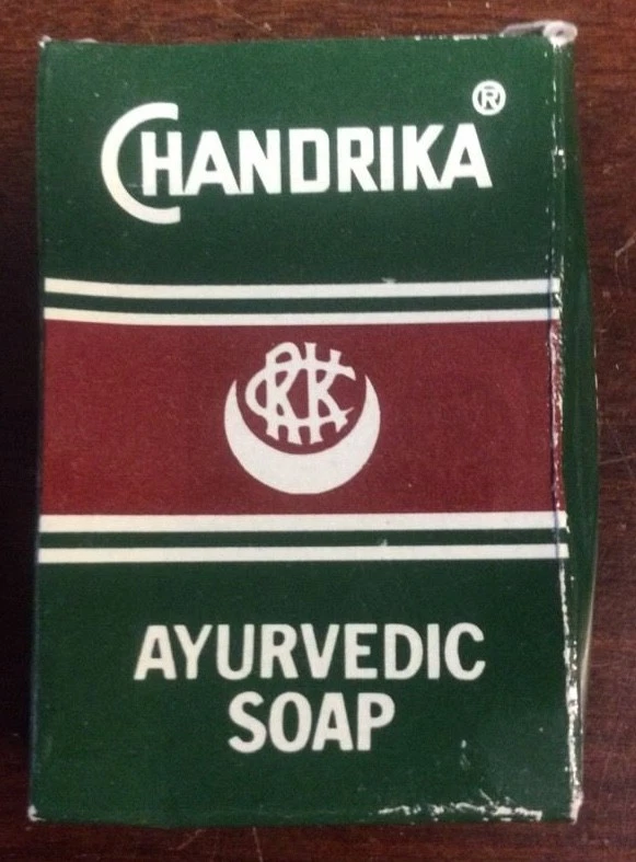 Chandrika Ayurvedic Bar Soap 75G / 2.64Oz Health And Beauty Bathroom ...