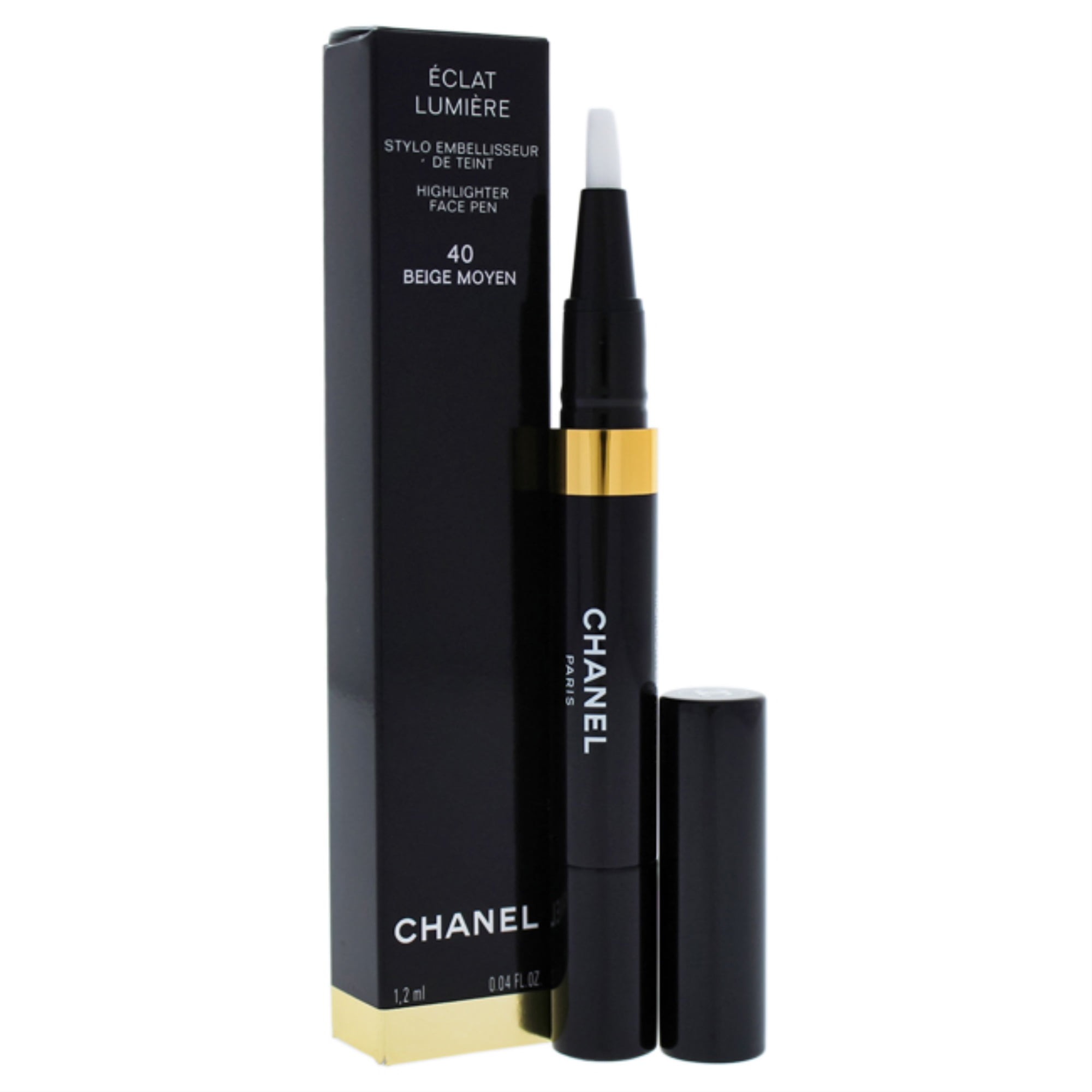 Chanel Eclat Lumiere Highlighter Face Pen - # 40 Beige Moyen 0.04 oz ...