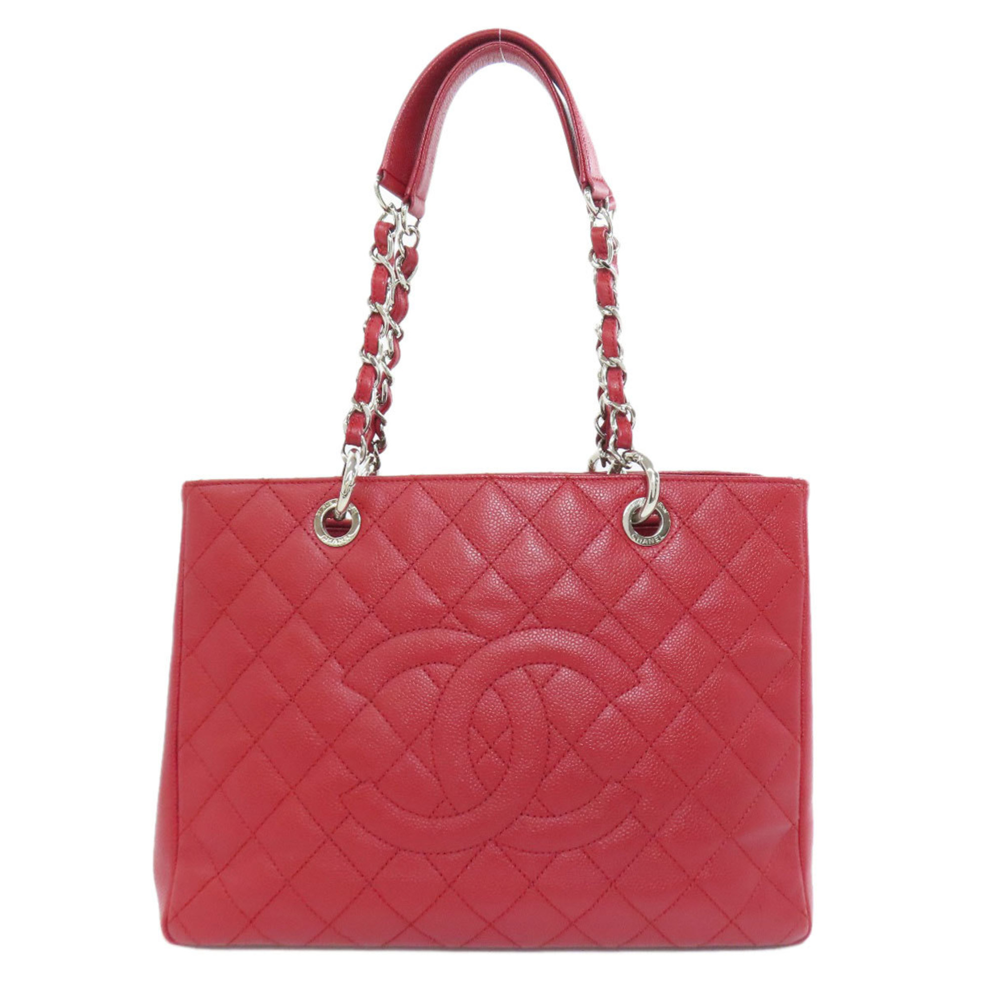 Pre-Owned Chanel GST Tote Matelasse Bag Caviar Skin Women's CHANEL ...