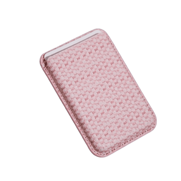 oii Magnetic Wallet Compatible with Magsafe, Woven Check Card Slot ...