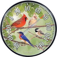 Chaney Instrument AcuRite Songbird Indoor And Outdoor Thermometer ...